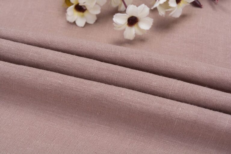Linen Stone Washed Fabric fro Clothing - Premium Linen Fabric ...