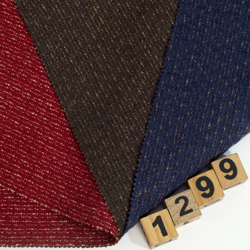 Luxury Yarn-Dyed Jacquard Linen Fabric for Autumn & Winter – 132cm ...