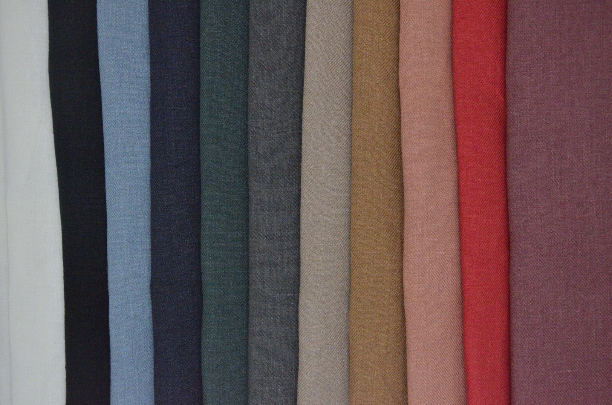 Lightweight Pure Linen Fabric - 140g, 140cm Width, Natural Cooling ...