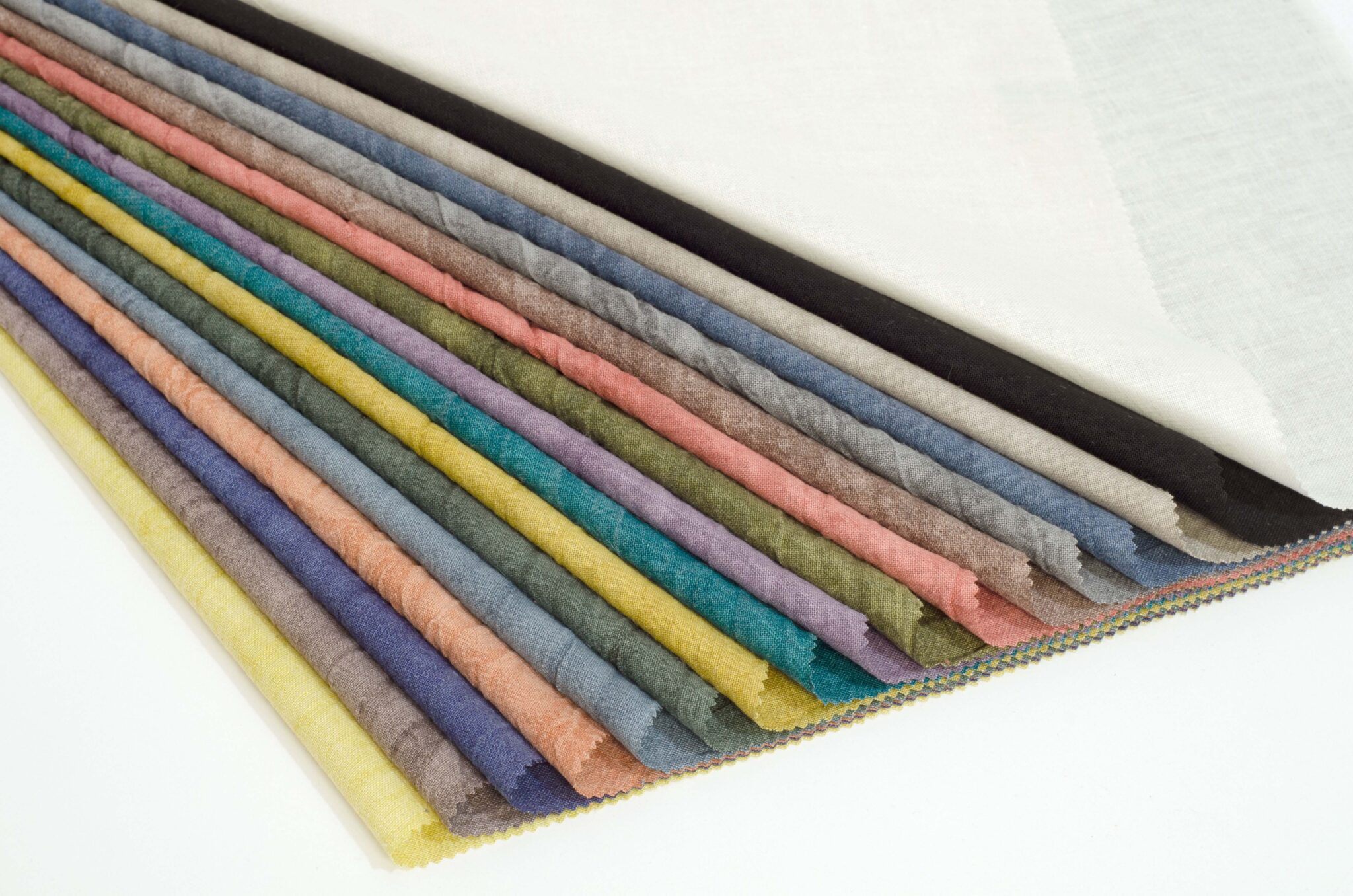 Ramie Cotton Blend Fabric - 134g Lightweight, 138cm Width, Textured ...